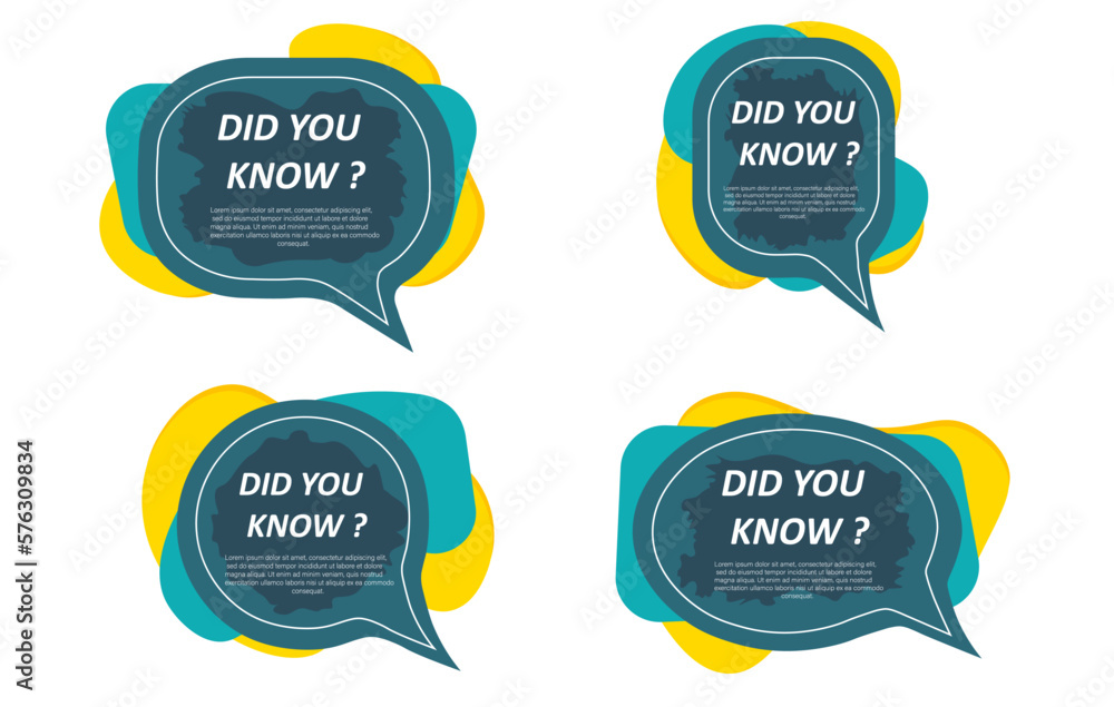 Did you know. Asks a question. Bubble speech with question mark ... Did you know. Asks a question. Bubble speech with question mark ...