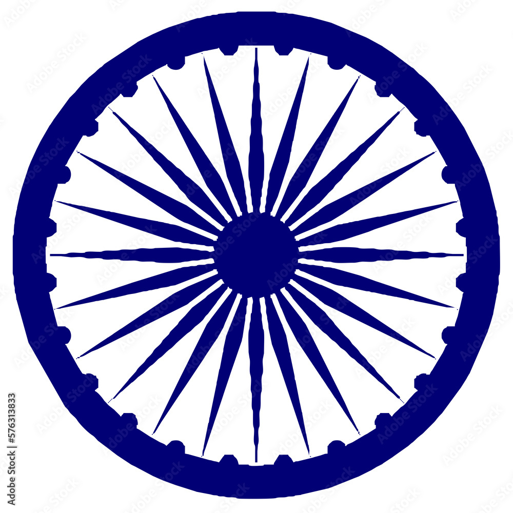 Ashoka chakra transparent symbol. High resolution transparent ...