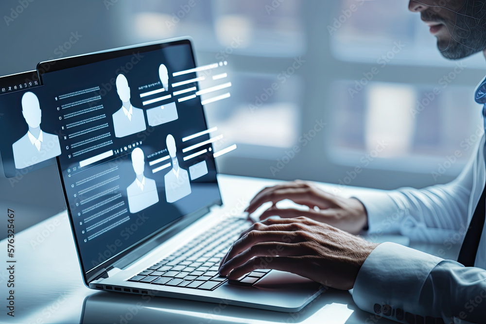 Human Resource management, HR profile, employee, detail, organizational ...