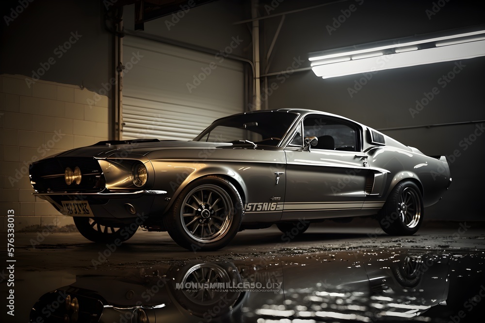 Wallpaper Illustration and background of a beautiful custom car in the ...