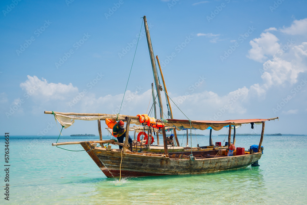 Board a traditional wooden dhow boat and discover the natural wonders ...