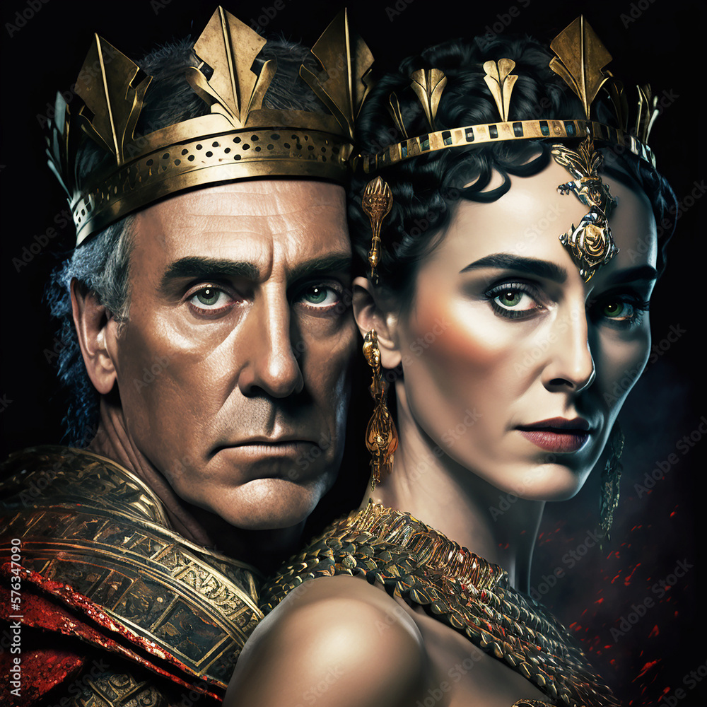 Cleopatra And Julius Caesar