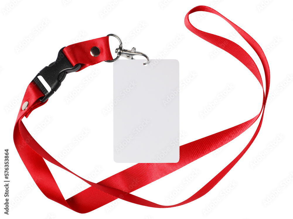 Blank badge or ID pass cut out ภาพถ่ายสต็อก | Adobe Stock