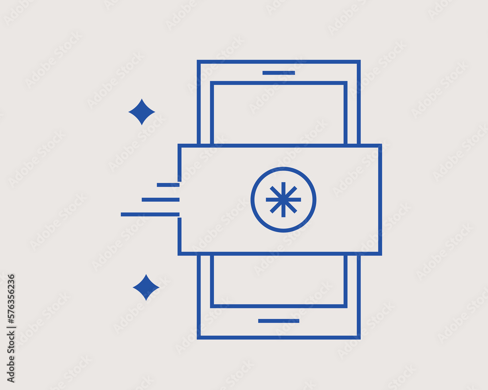 Concept of mobile money vector illustration in a flat style for website ...