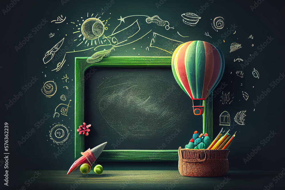 Green School Chalkboard