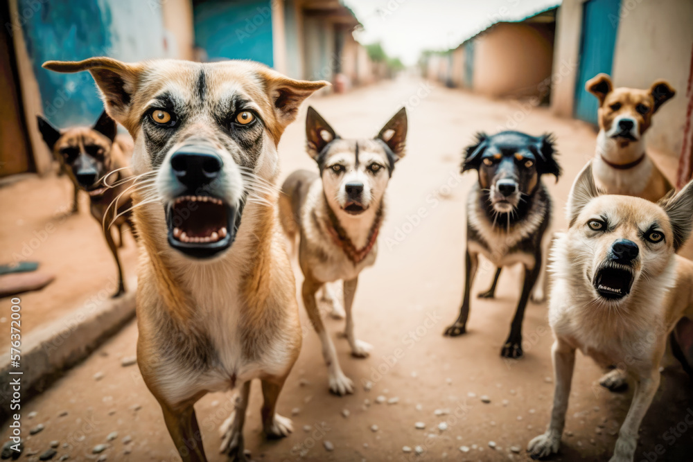 Pack Of Stray Dogs