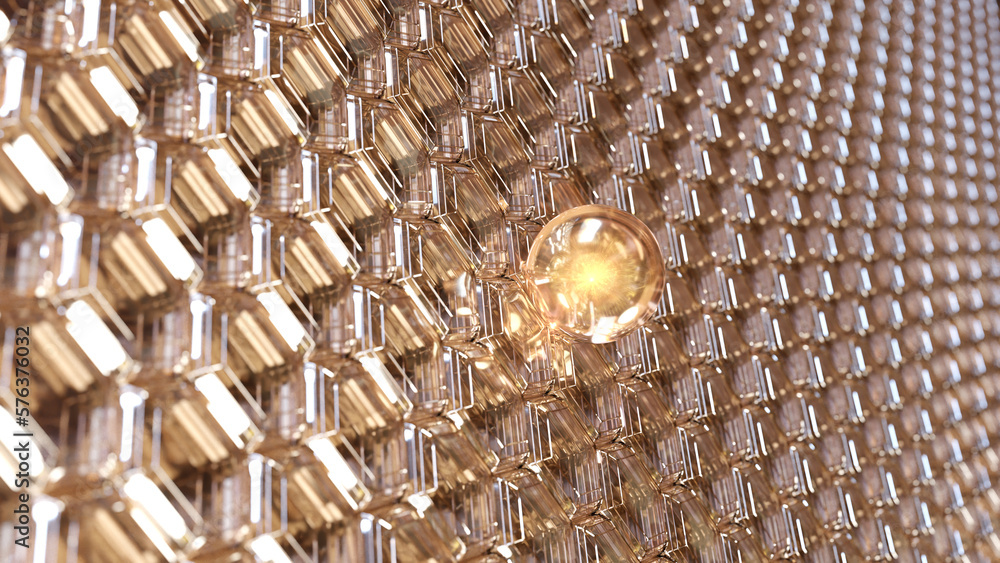 Background with a cosmetic bubble design. Reduce saggy skin of the skin ...