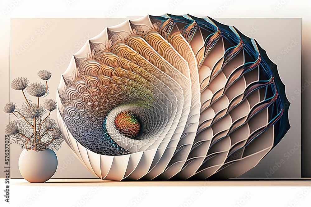 This stunning AI-generated image captures the advanced capabilities of ...