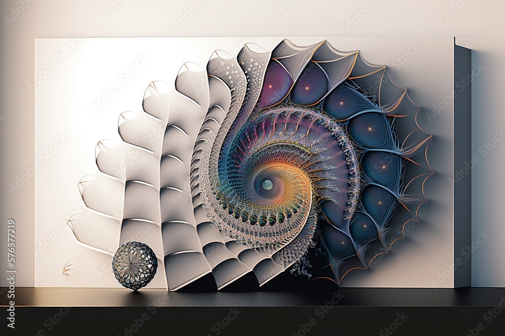 This stunning AI-generated image captures the advanced capabilities of ...