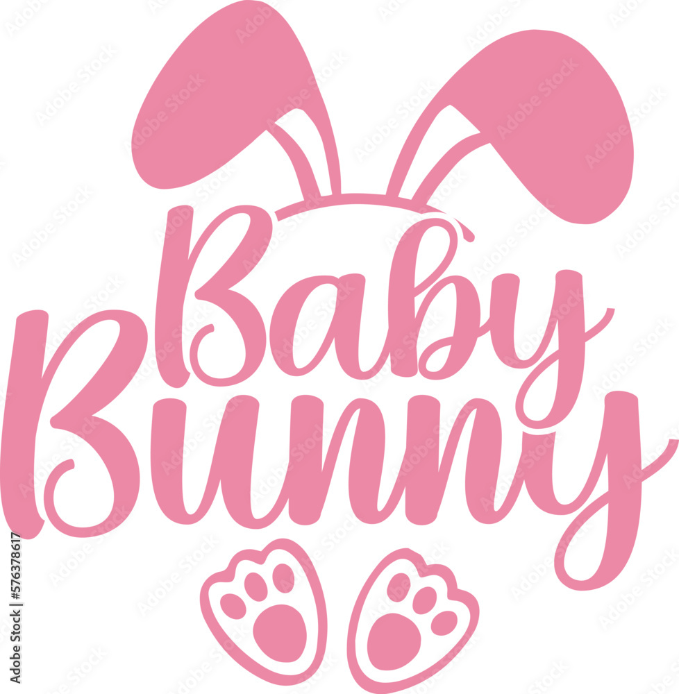 Baby Bunny SVG Cut Files - Easter Bunny SVG, Spring SVG, Easter Designs ...