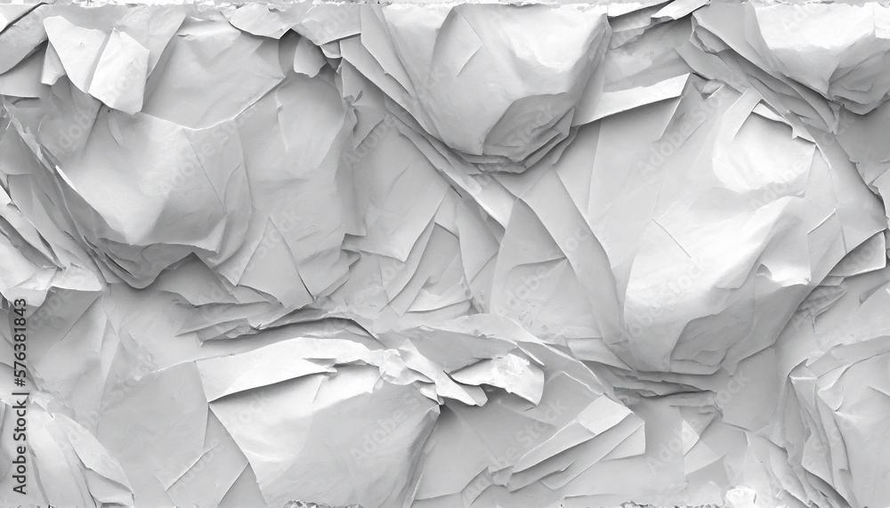 Crumpled Paper Background Wallpaper - Generative Ai Stock Illustration ...