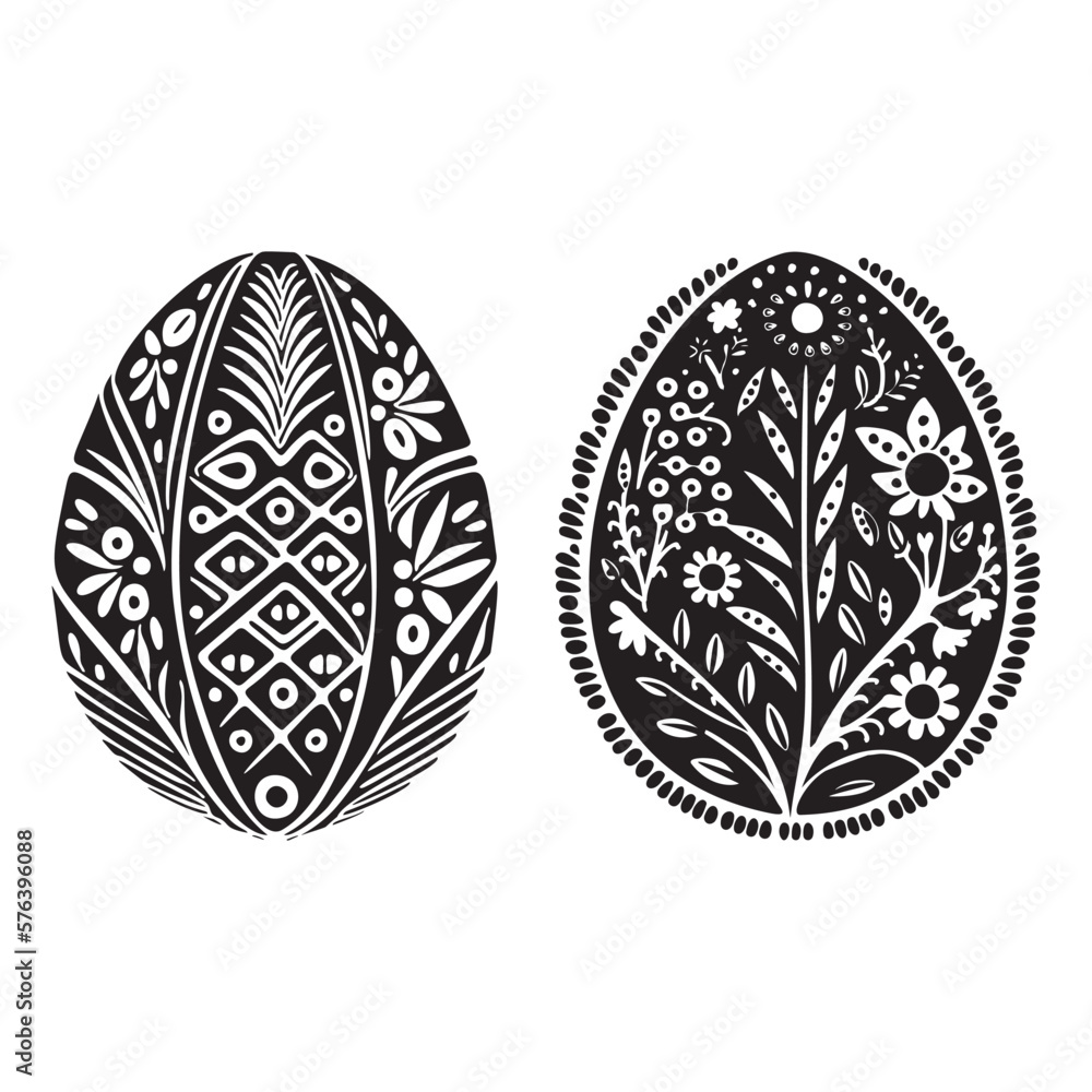 Cute easter bunny cartoon clipart. Vector rabbit motif with easter egg ...