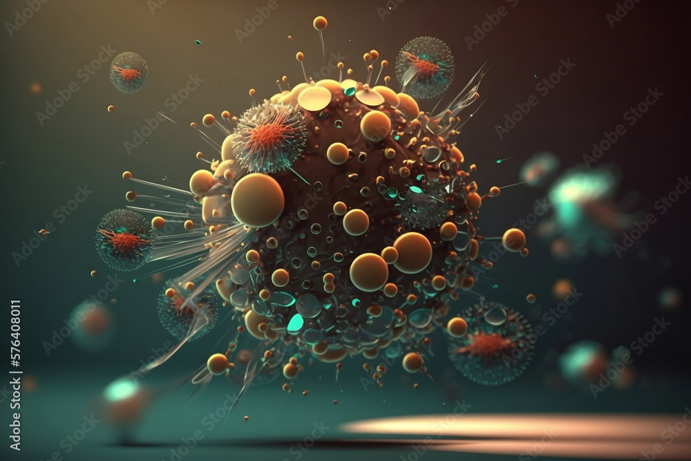 Cellular Warfare: Microscopic View of Tumor Cells and Cancer Cell ...