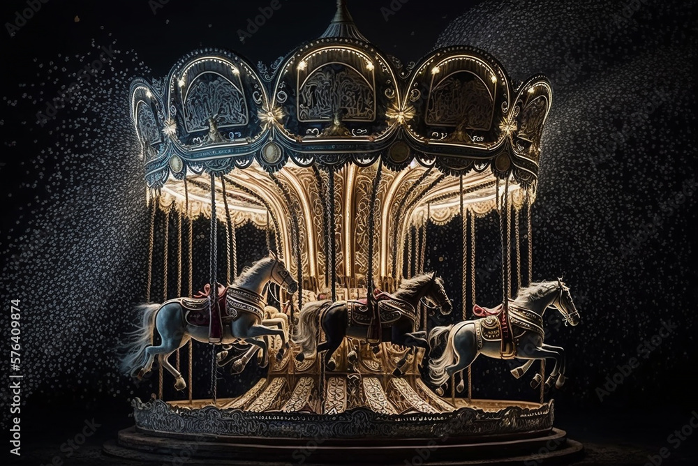 fantasy magical carousel most amazing intricate carousel in the world ...