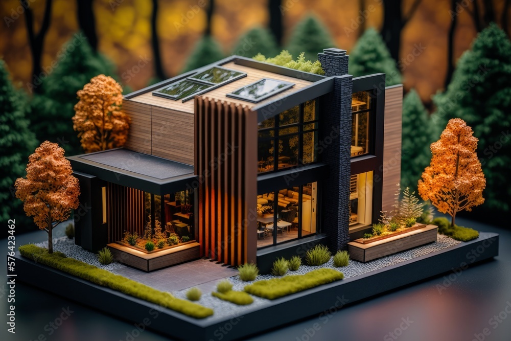 Striking Modern House: Natural Materials Meet High-Tech Design for an ...