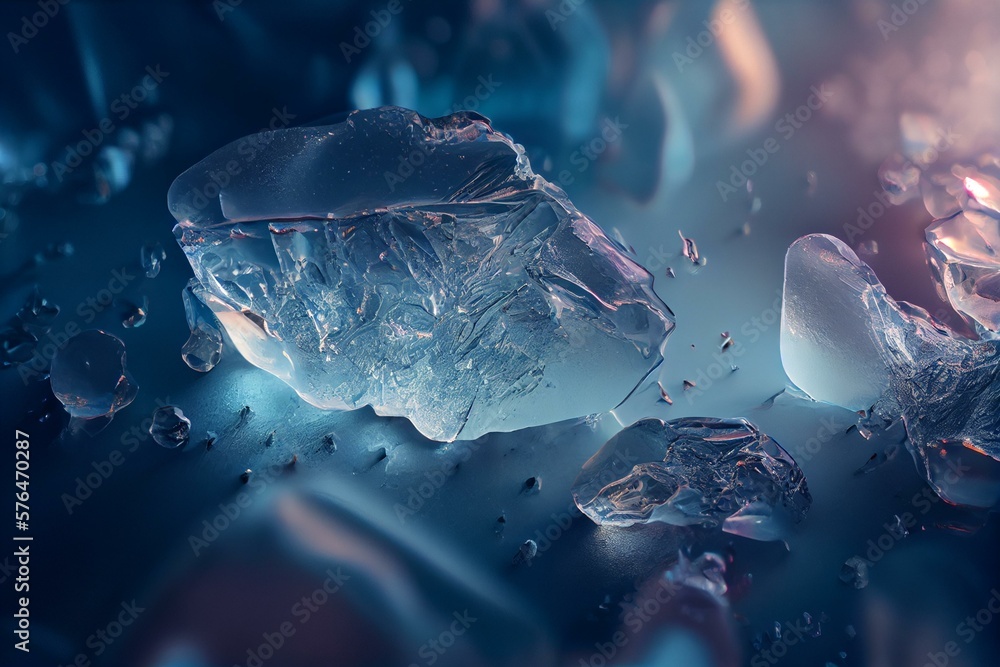 background image of ice texture, flat view, natural lighting, cinematic ...