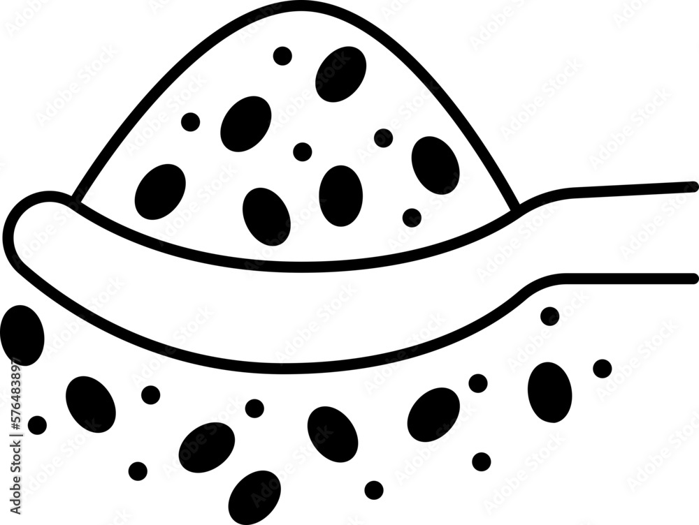 chia icon Stock Vector | Adobe Stock