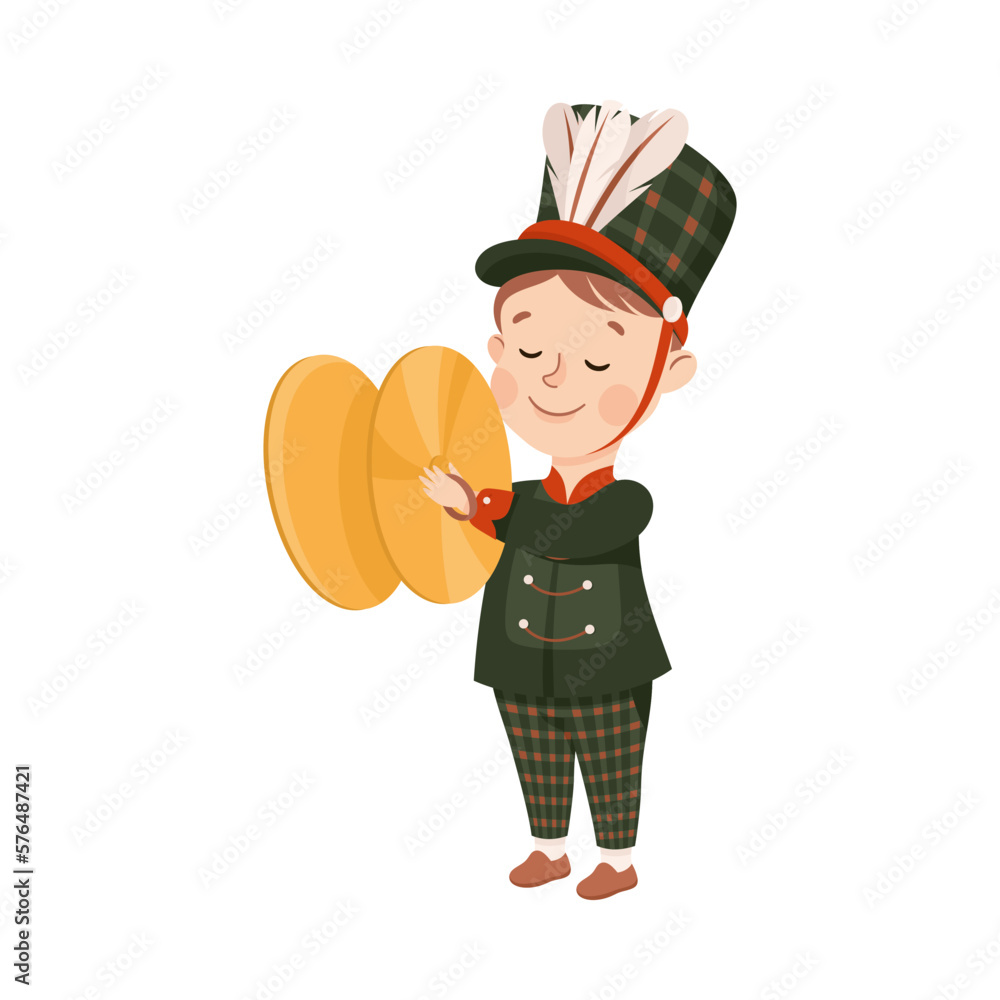 Black Cartoon Marching Band