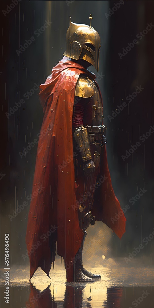Full body portrait an Imperial Royal Guard with hyper Stock ...
