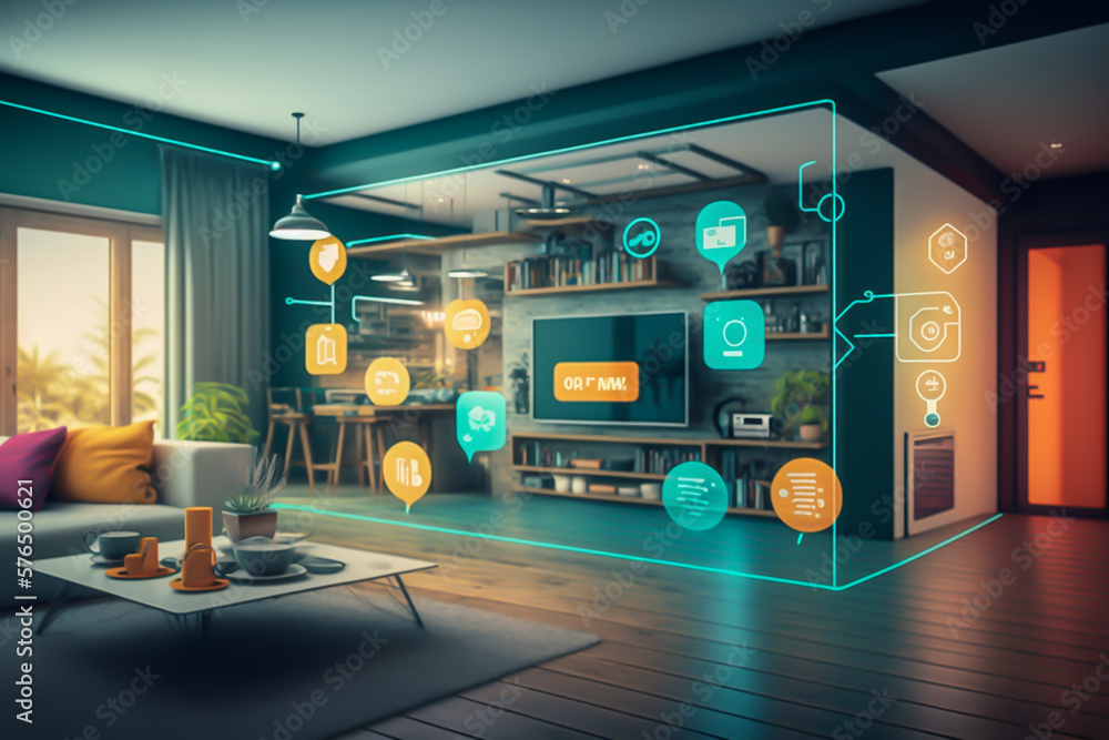 smart home living room management system using augmented reality ...