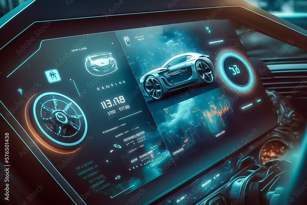 electric Car management system using augmented reality technology ...