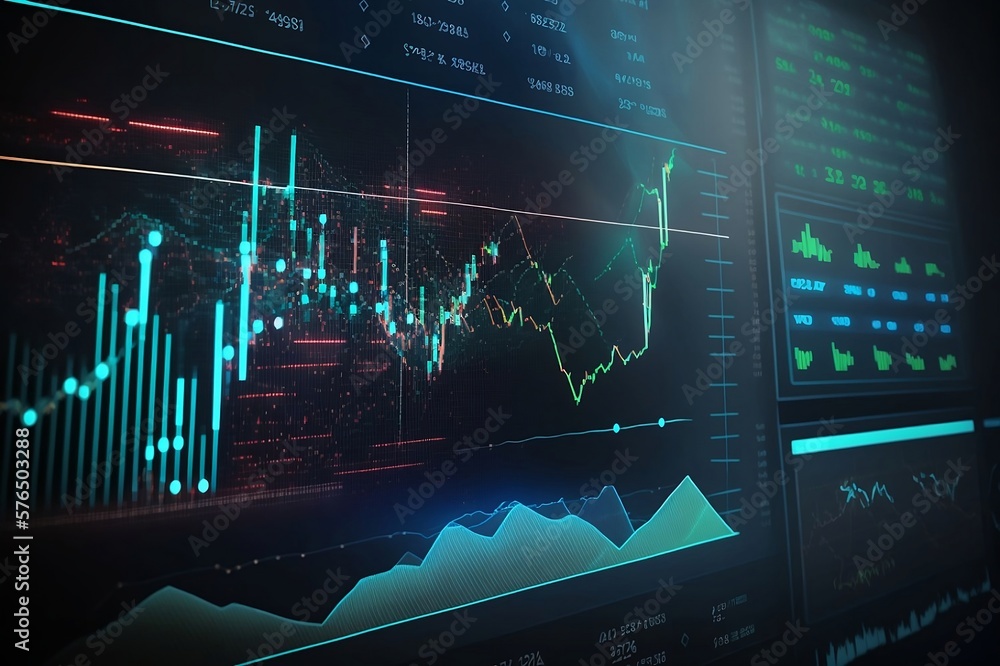 Cryptocurrency Technical Analysis Trading Candle Charts and Financial ...