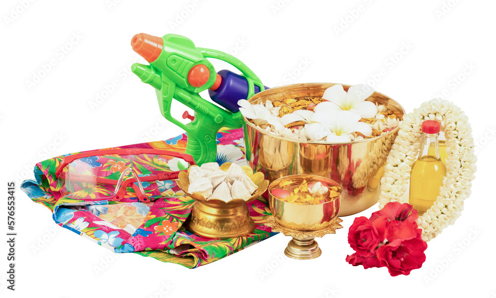 Songkran day, what equipment must be Floral shirts and more on ...