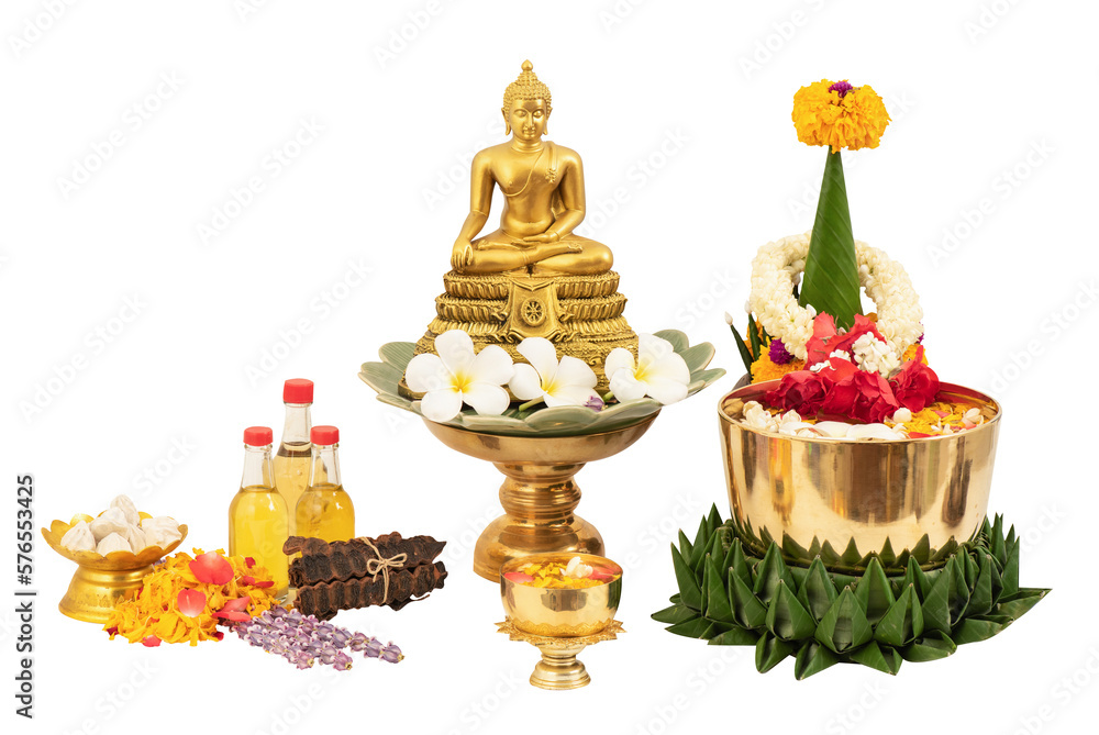 Songkran festival thailand style according to local identity on ...