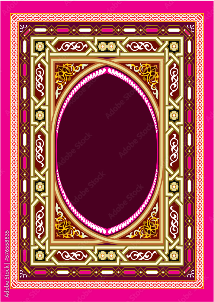 Islamic book cover design and islamic frames, quran cover desig, kuran ...