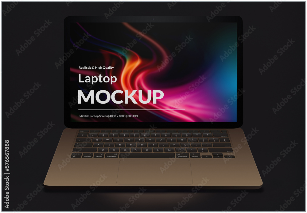 Laptop Mockup Stock Template | Adobe Stock