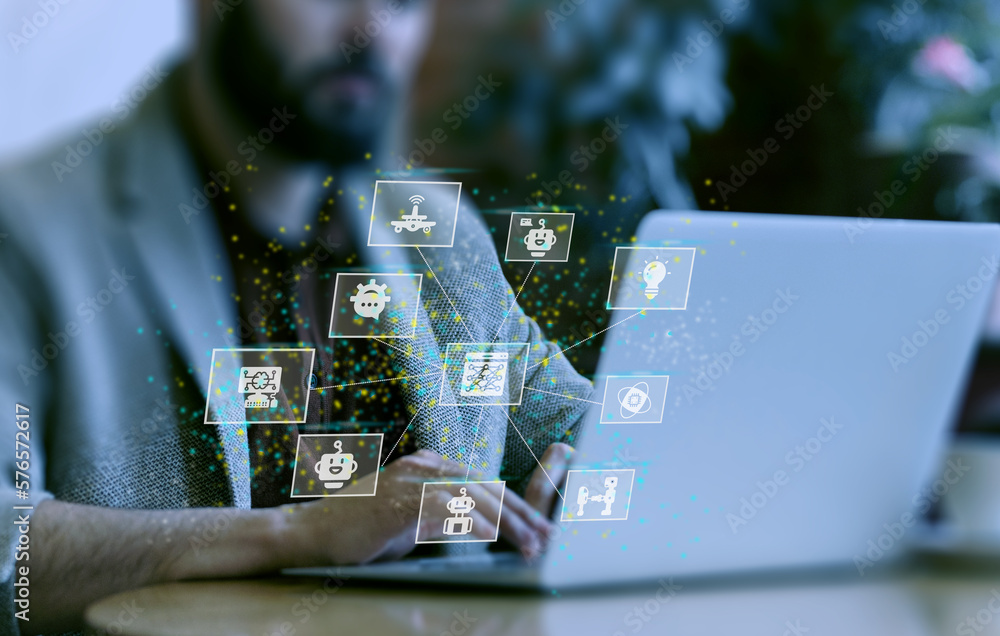 AI learning and business artificial intelligence, modern ,Artificial ...