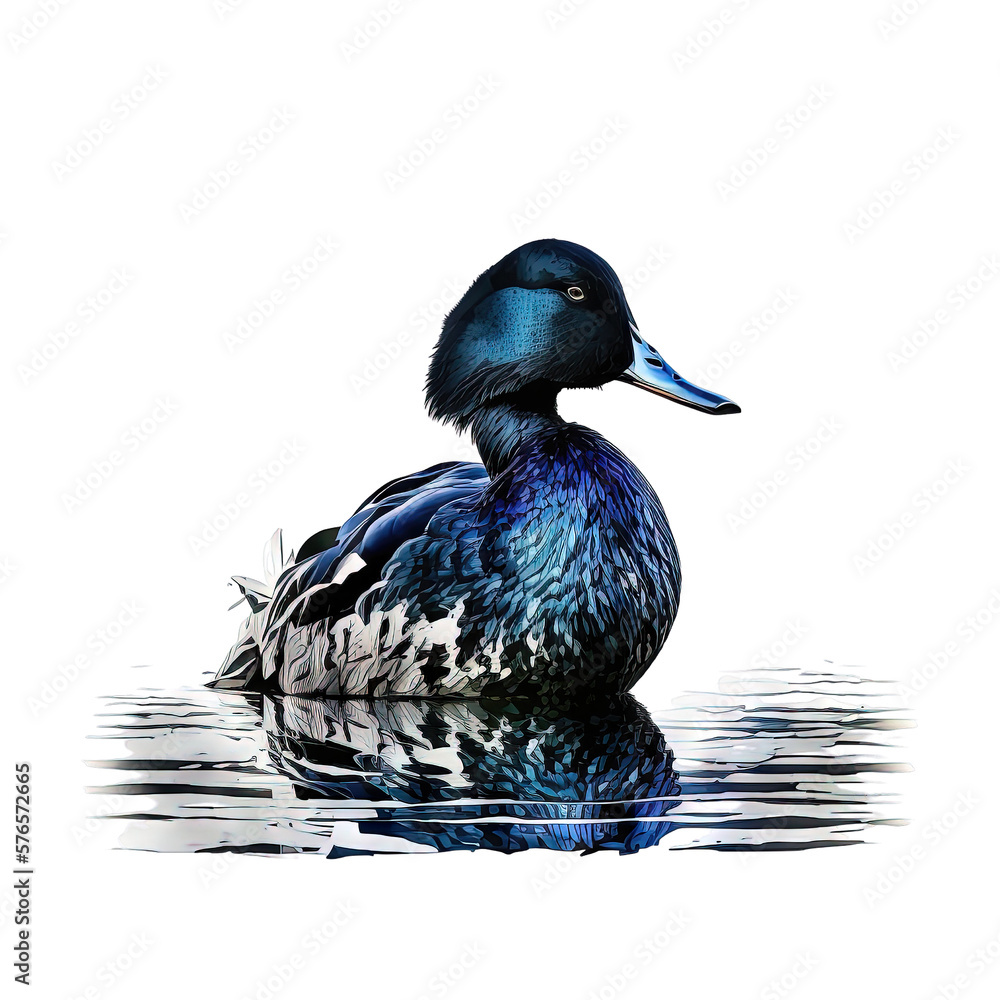 dark blue siloutte of a duck on transparent background simple form PNG ...
