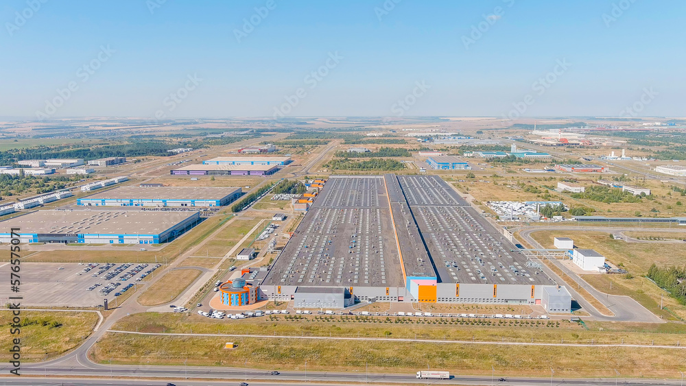 Russia, Yelabuga - September 24, 2022: Special economic zone - Alabuga ...