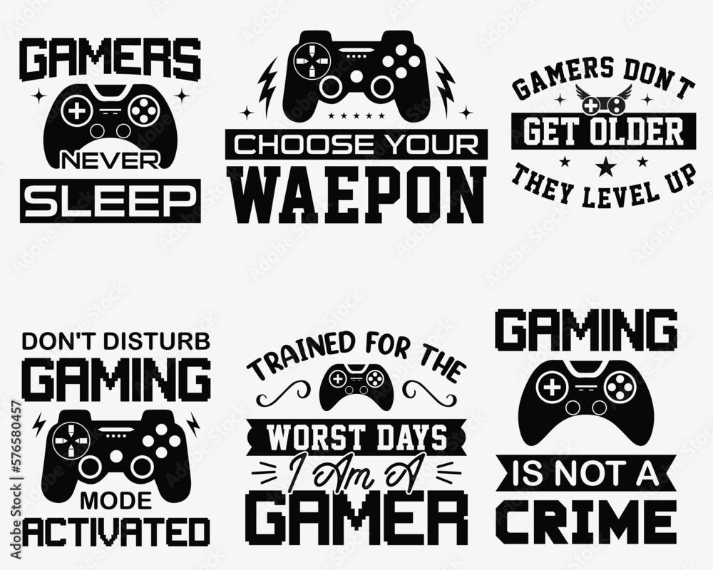 Gaming svg typography design and gamer svg design, svg, gaming svg cut ...