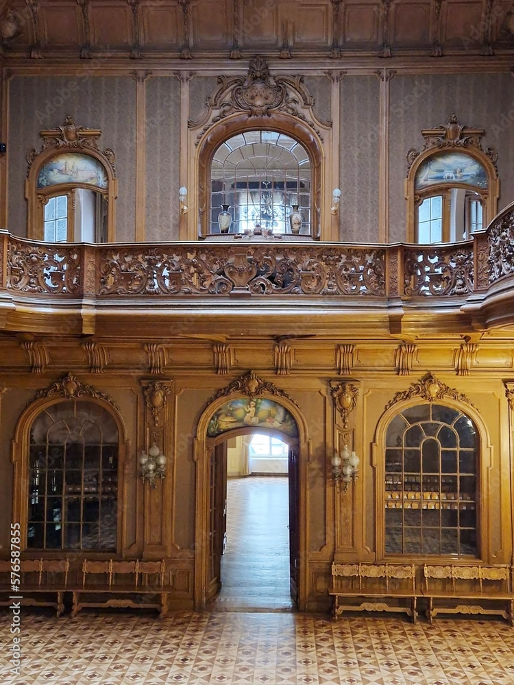 LVIV, UKRAINE - 02 02 2023: House of Scientists, Lviv, Ukraine, Neo ...