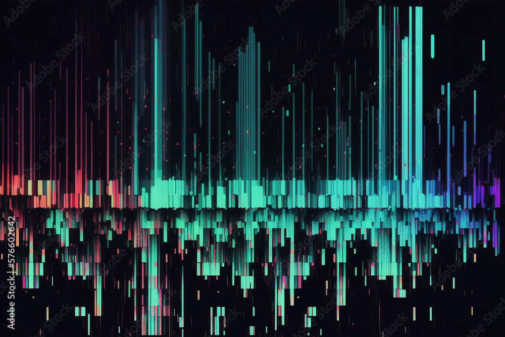 Abstract data mosh glitch background. Digital distortion background ...