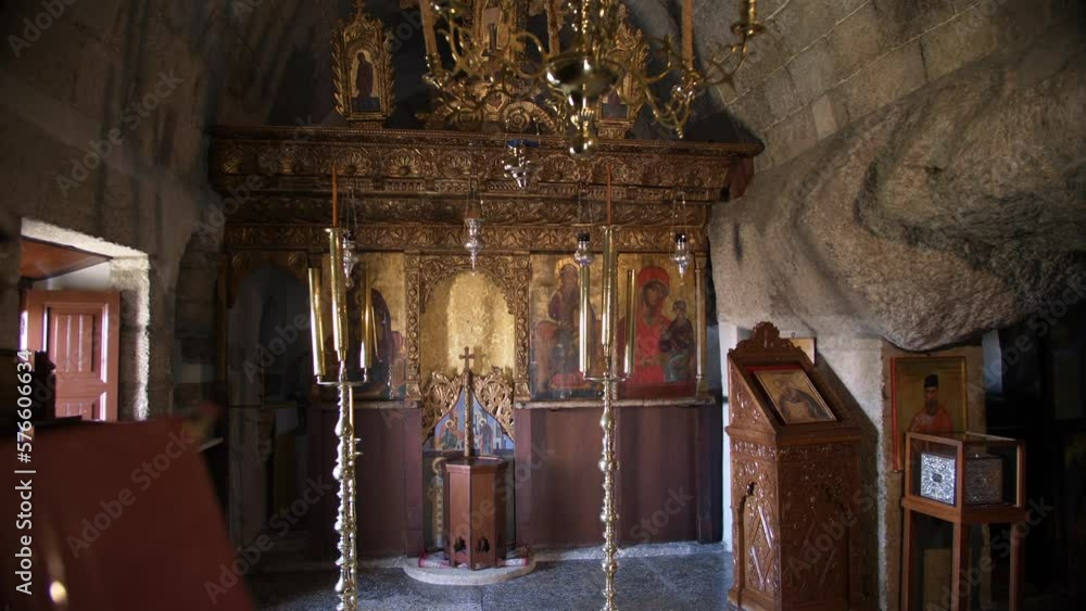 Patmos Greece John Revelation Cave of the Apocalypse Church Christian ...