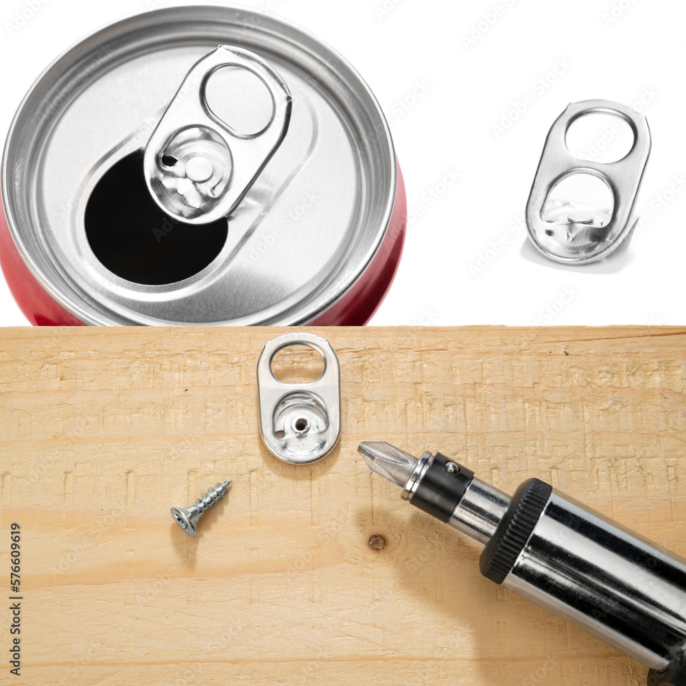 Foto de Lifehacks; Save the tabs from soda cans and use them as a ...