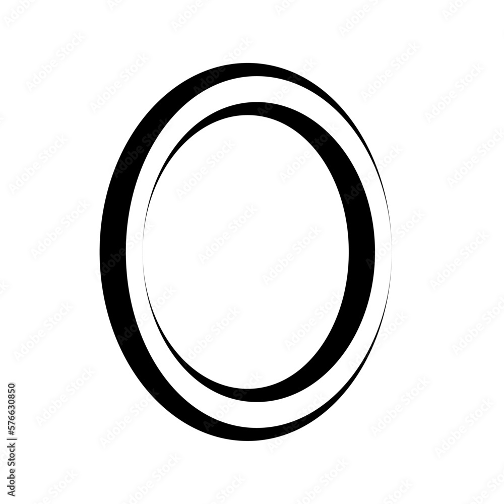 Logo letter o icon axis alphabet logotype o emblem Stock Vector | Adobe ...