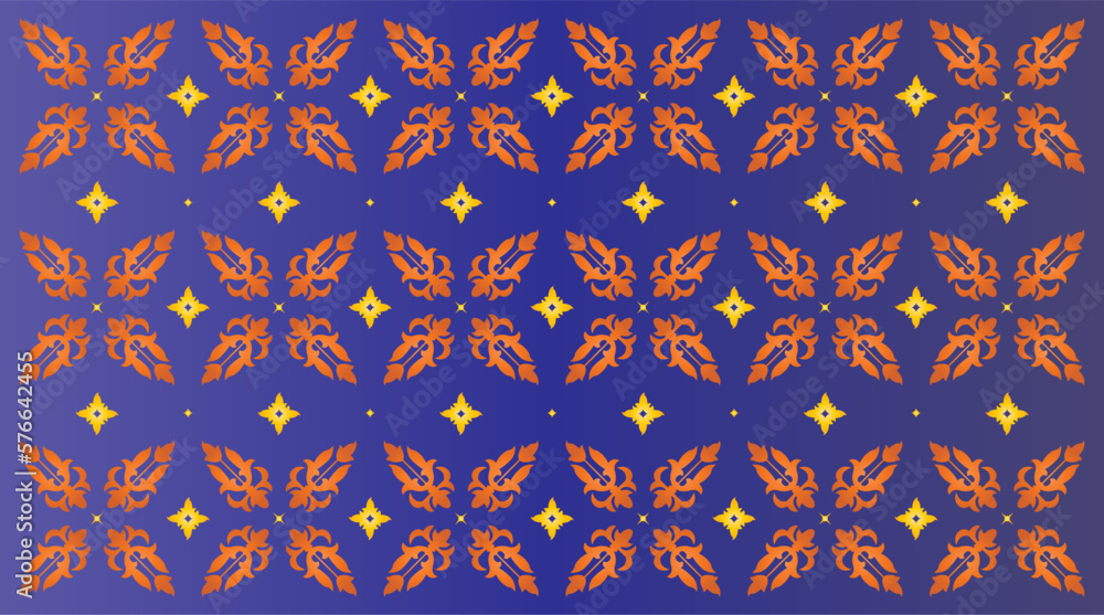 Indonesian traditional batik patterns from Riau, Malaysia, Malay ...