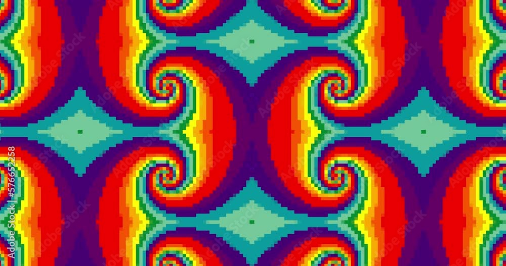 Fractal 3D kaleidoscope mandala, 3d abstract background of trippy art ...