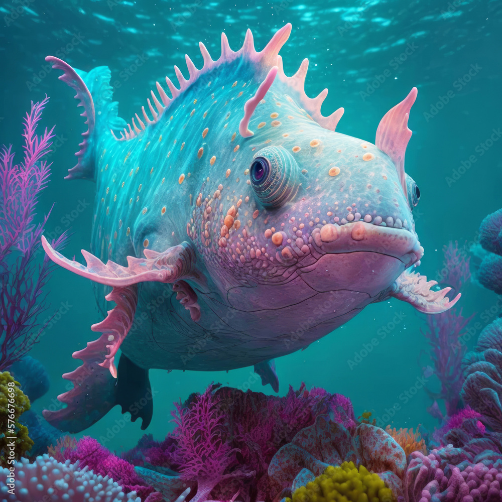 Angler Fish Concept Art