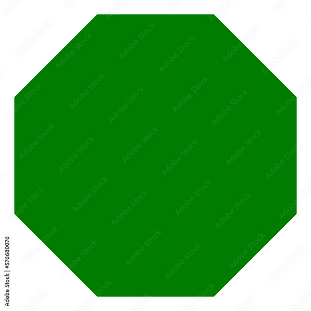 Geometric Hexagon Shape on a Transparent Background Stock Illustration ...