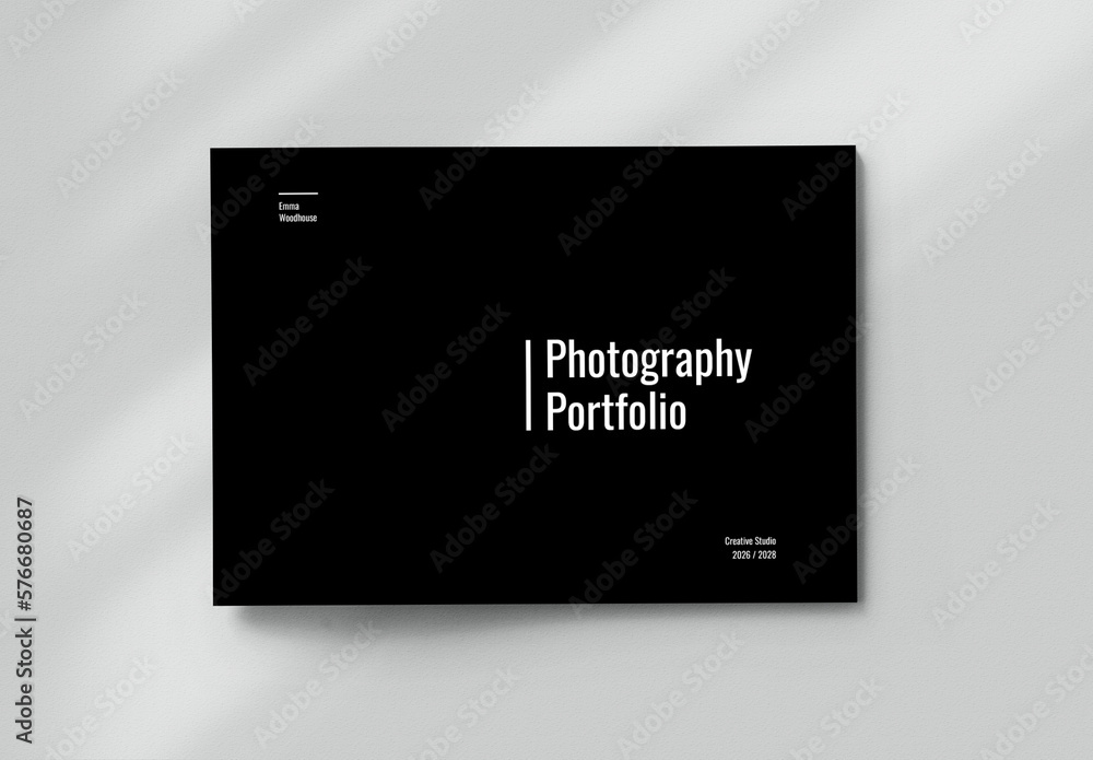 Photography Portfolio Template LandScape Stock Template | Adobe Stock