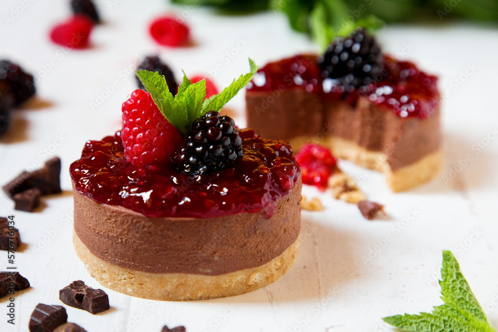 Chocolate mousse is a dessert of French origin, whose base is egg white ...