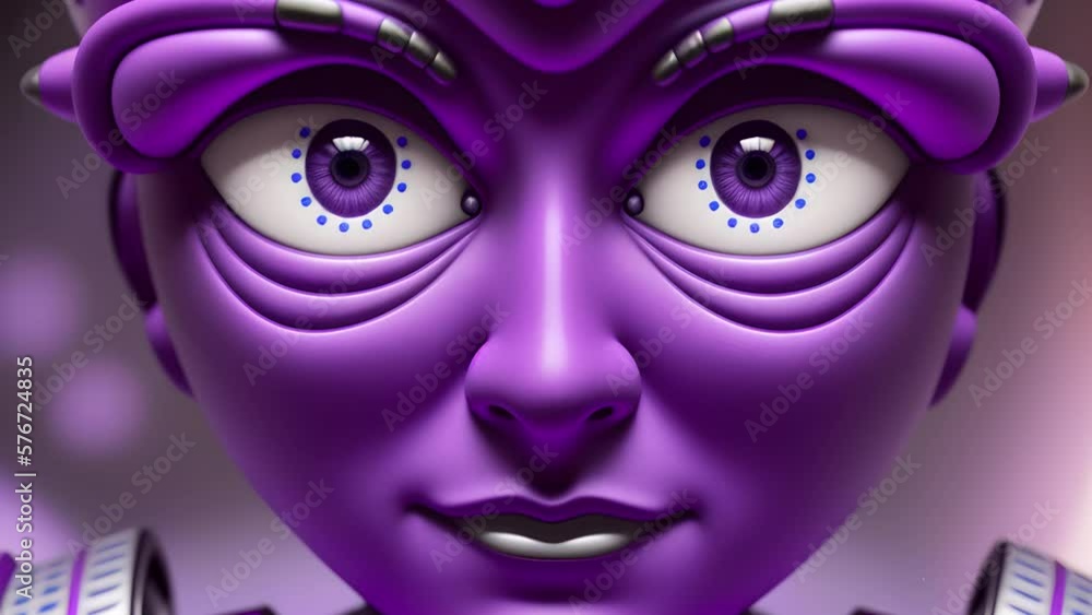 Time-lapse of the artificial intelligence generation process. A neural ...