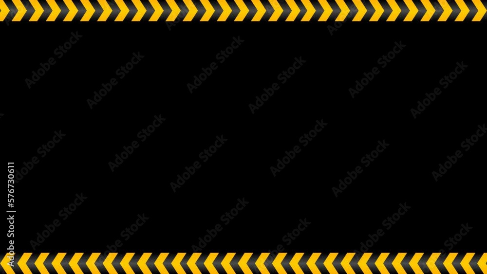 Animation Construction Background texture black and yellow template ...