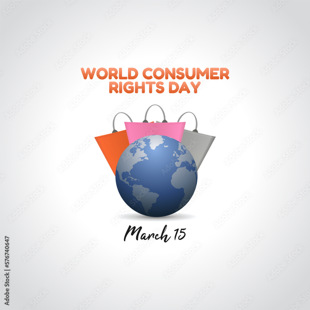 vector graphic of world consumer rights day good for world consumer ...