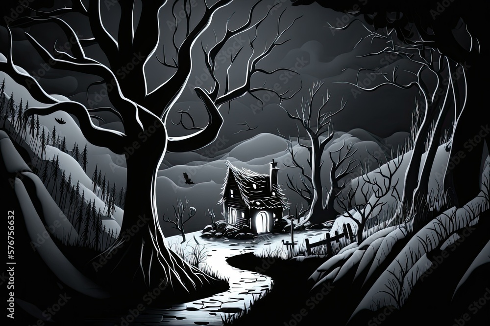 Scenery that is dark, foreboding, and realistically grim. Quite the ...