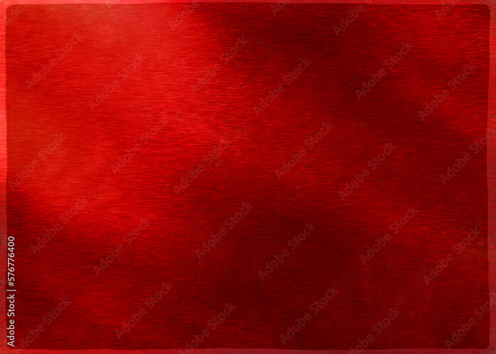 Bright red background color scratch book rough vintage with diagonal ...